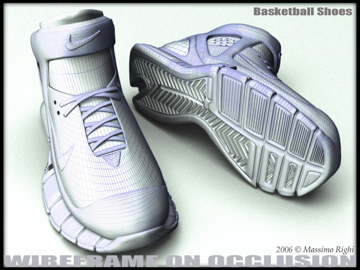 Basketball Shoes 3d Model