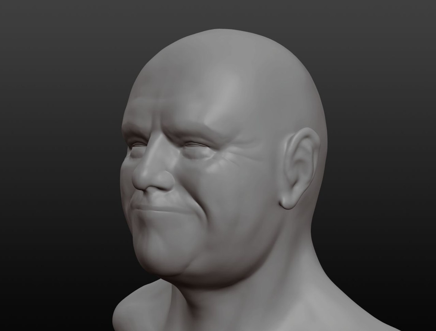 3D Male Head Base Mesh Model - TurboSquid 1625887