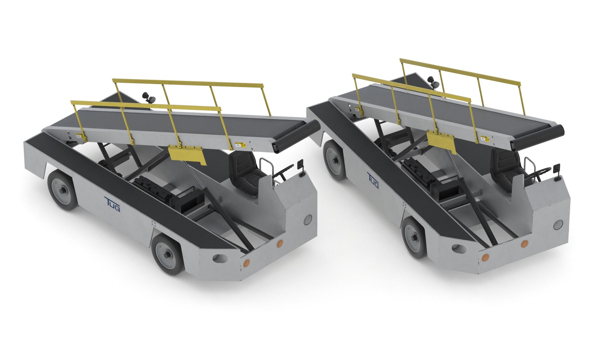 Conveyor Belt Loader 3D - TurboSquid 1473014