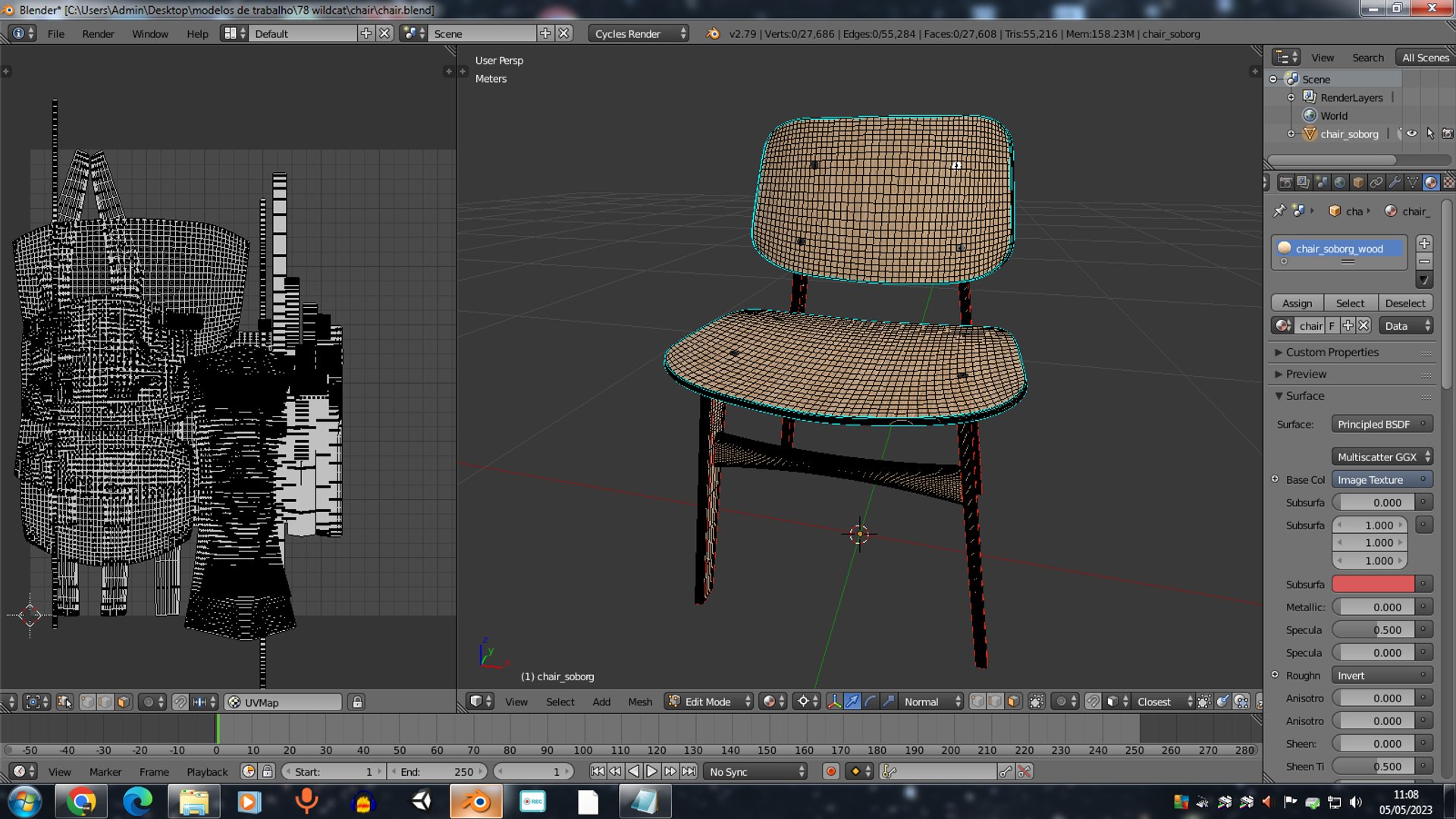 Soborg Chair 3D model - TurboSquid 2068149