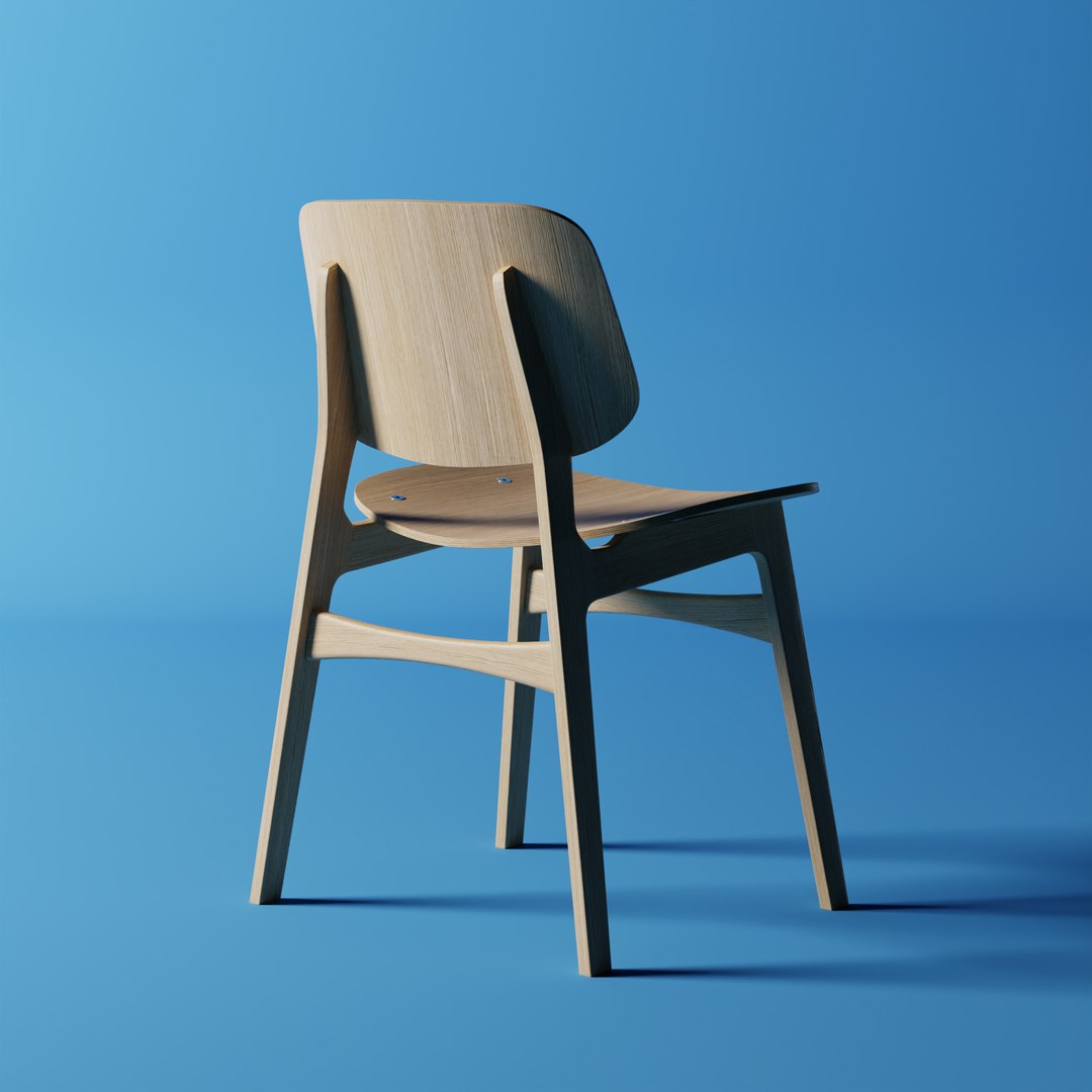 Soborg Chair 3D model - TurboSquid 2068149