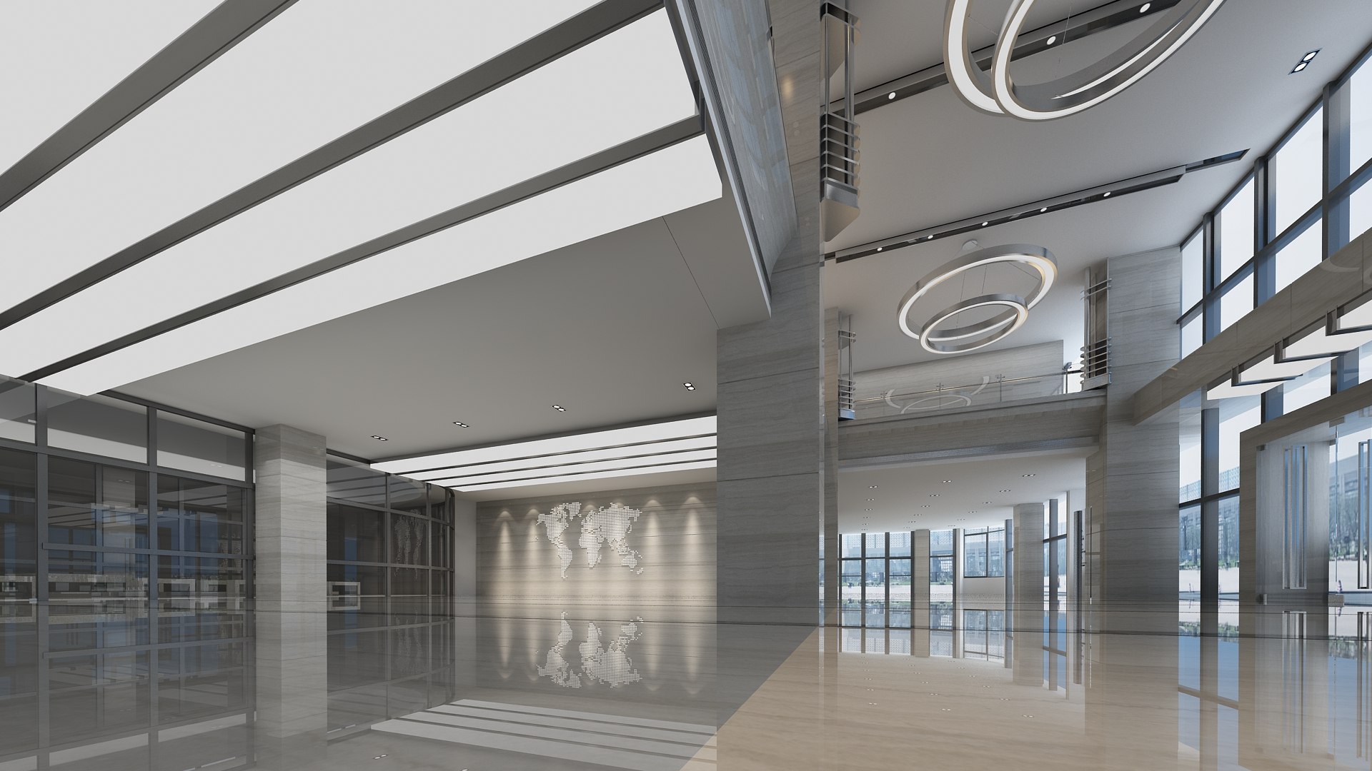 3D Modern Hall 20 - TurboSquid 2111445