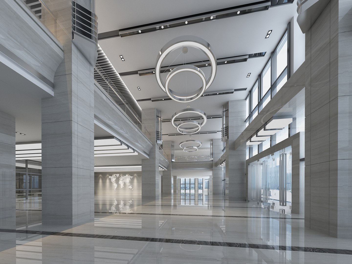 3D Modern Hall 20 - TurboSquid 2111445