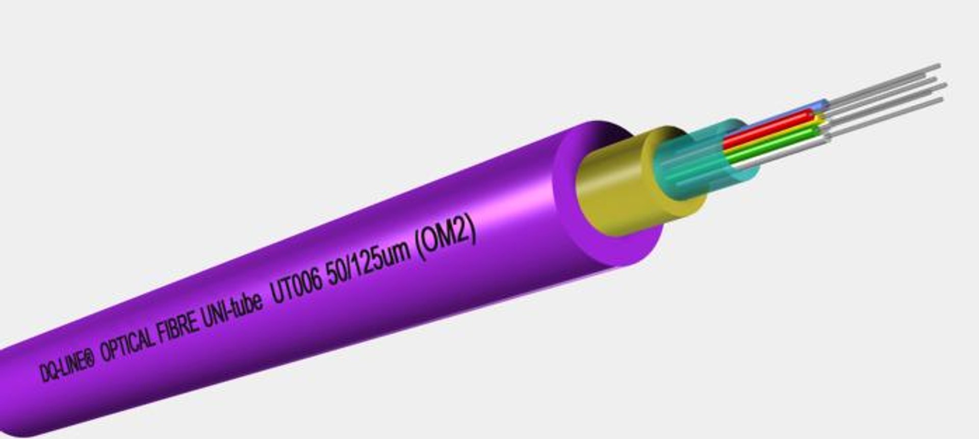 Optical Cable Dq-line Tight 3d Model