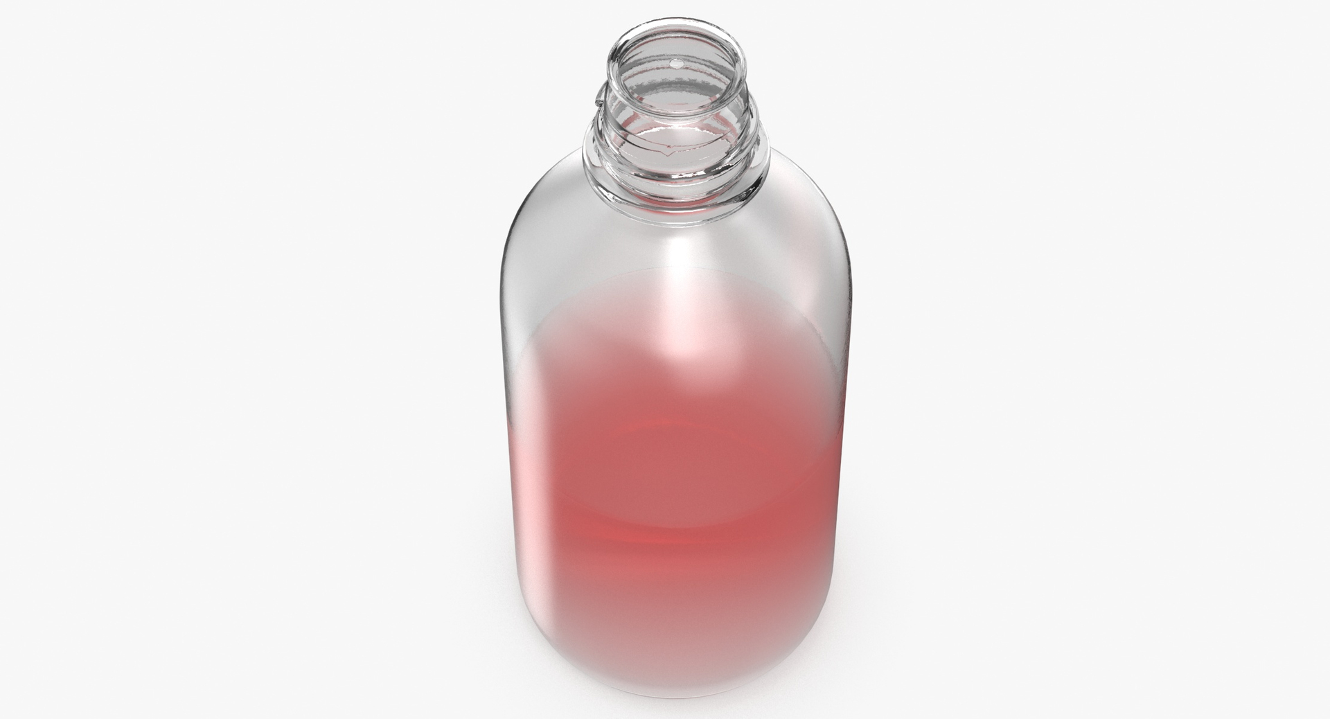 Laboratory bottle medium acetone 3D model - TurboSquid 1713537