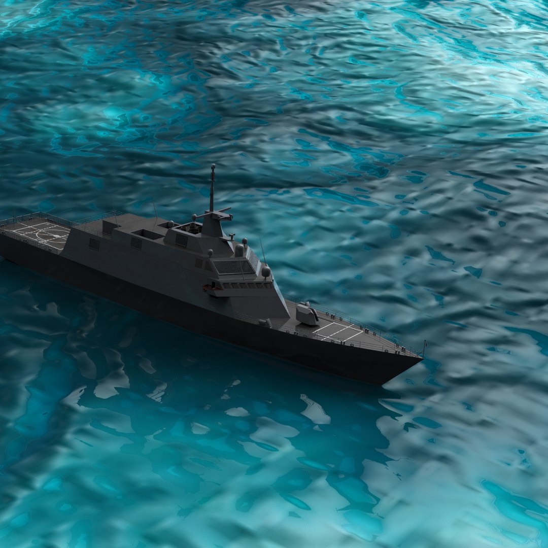United States Lcs Freedom 3d Model