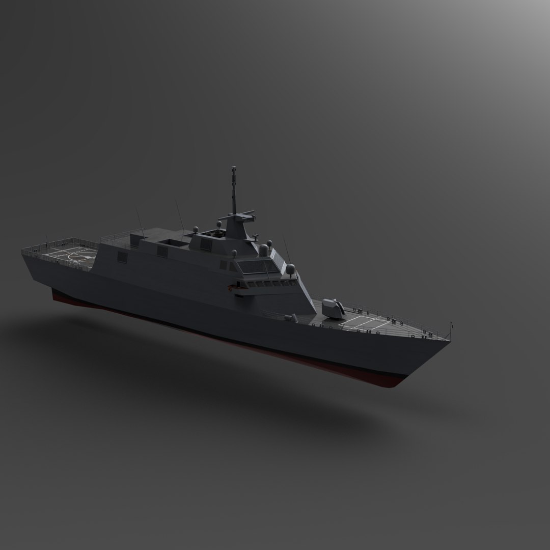 United States Lcs Freedom 3d Model