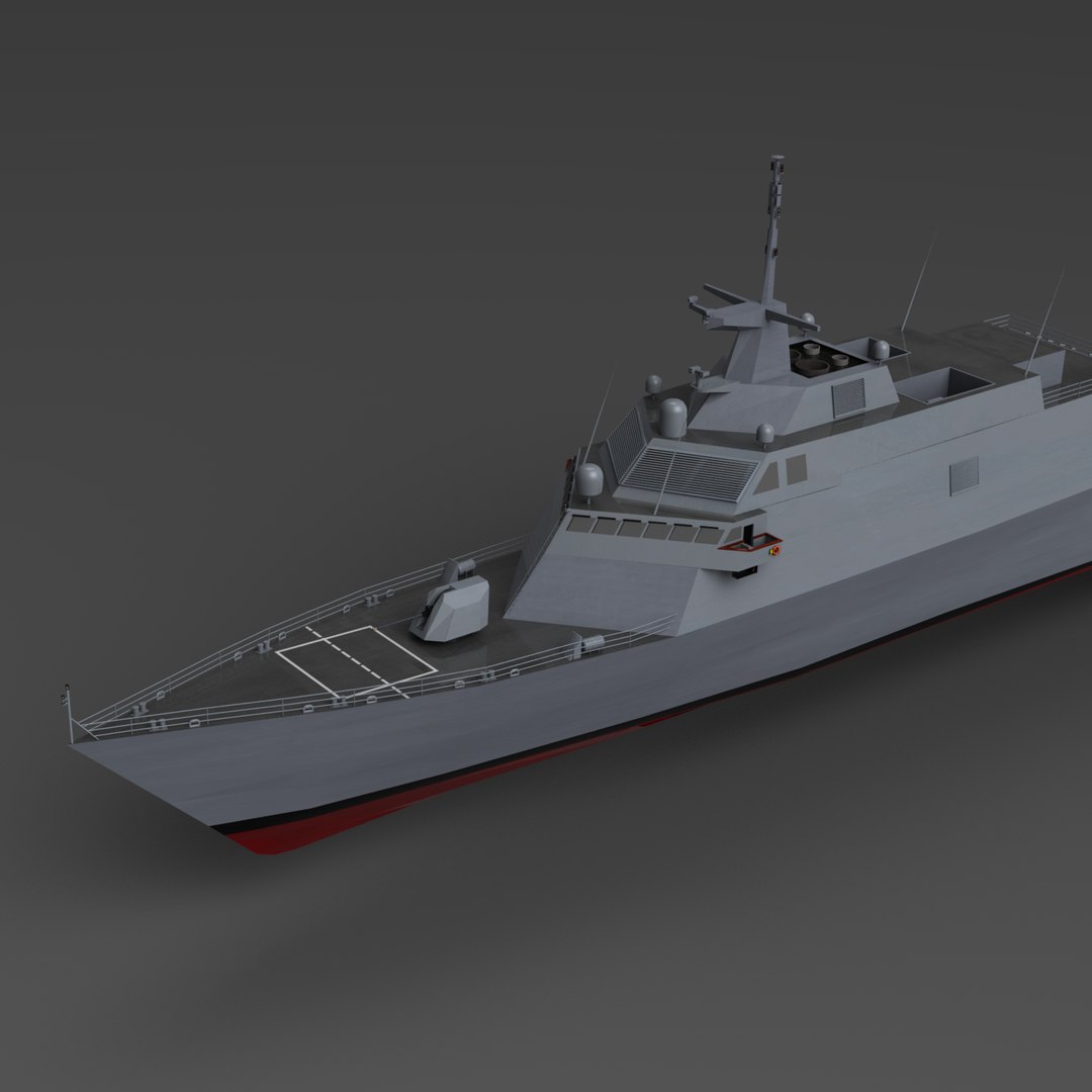 United States Lcs Freedom 3d Model