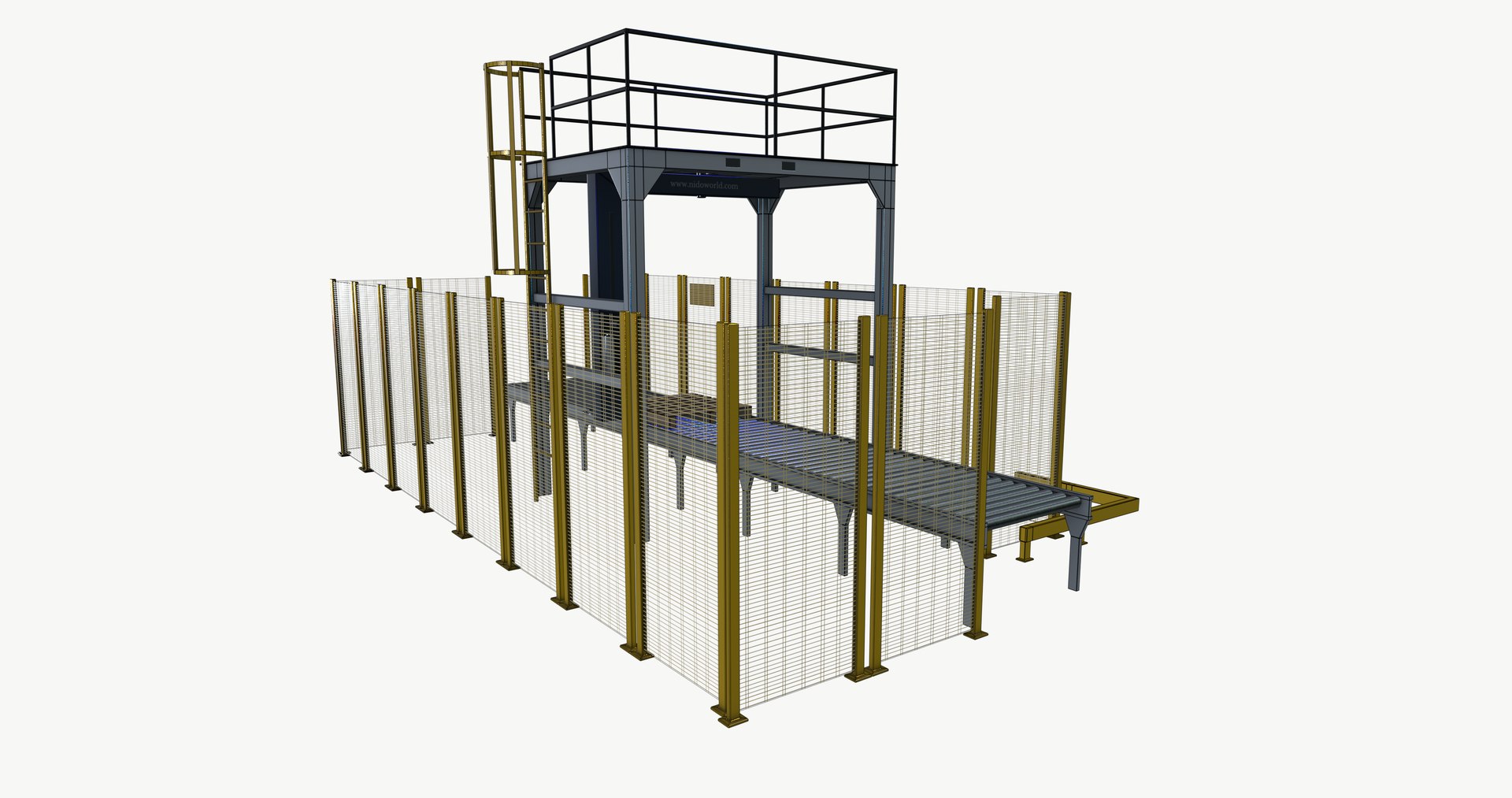 Wrapping Station 3D Model - TurboSquid 2255671