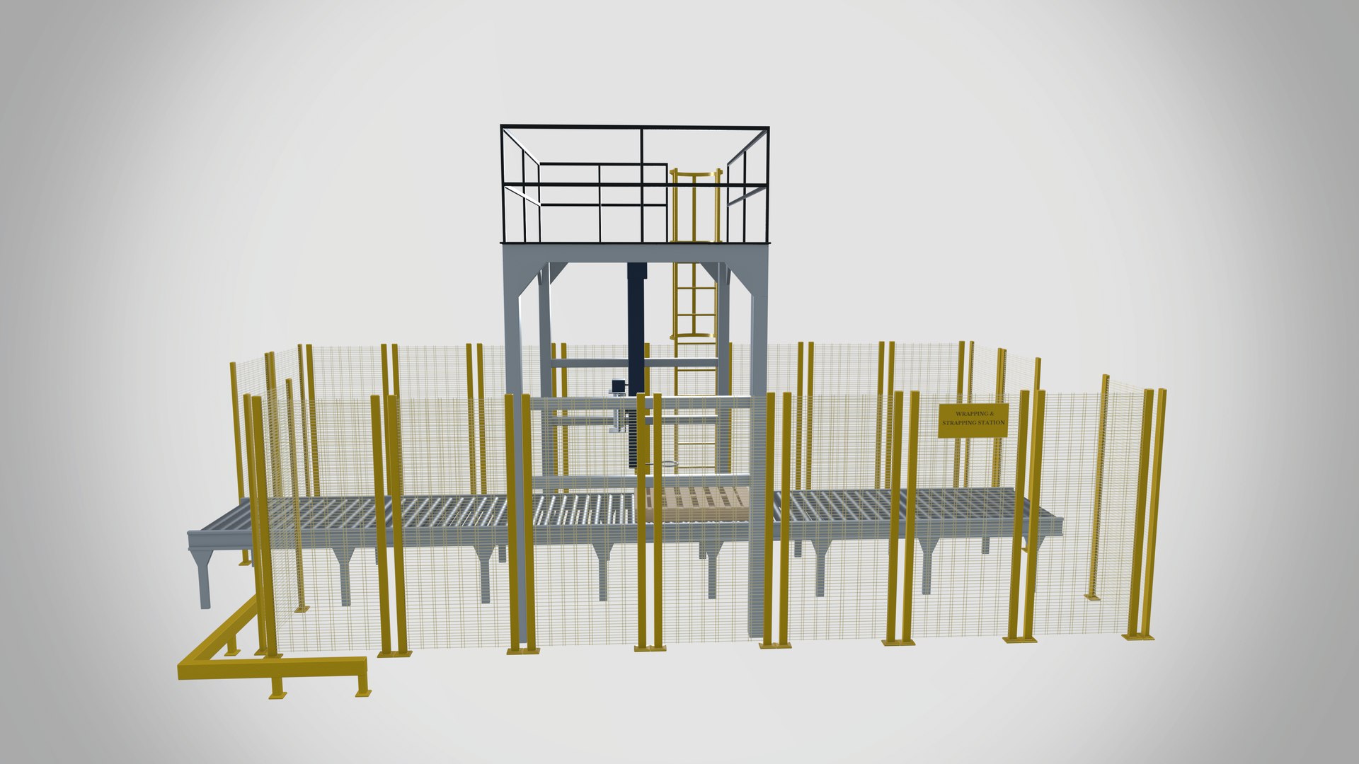 Wrapping Station 3D Model - TurboSquid 2255671