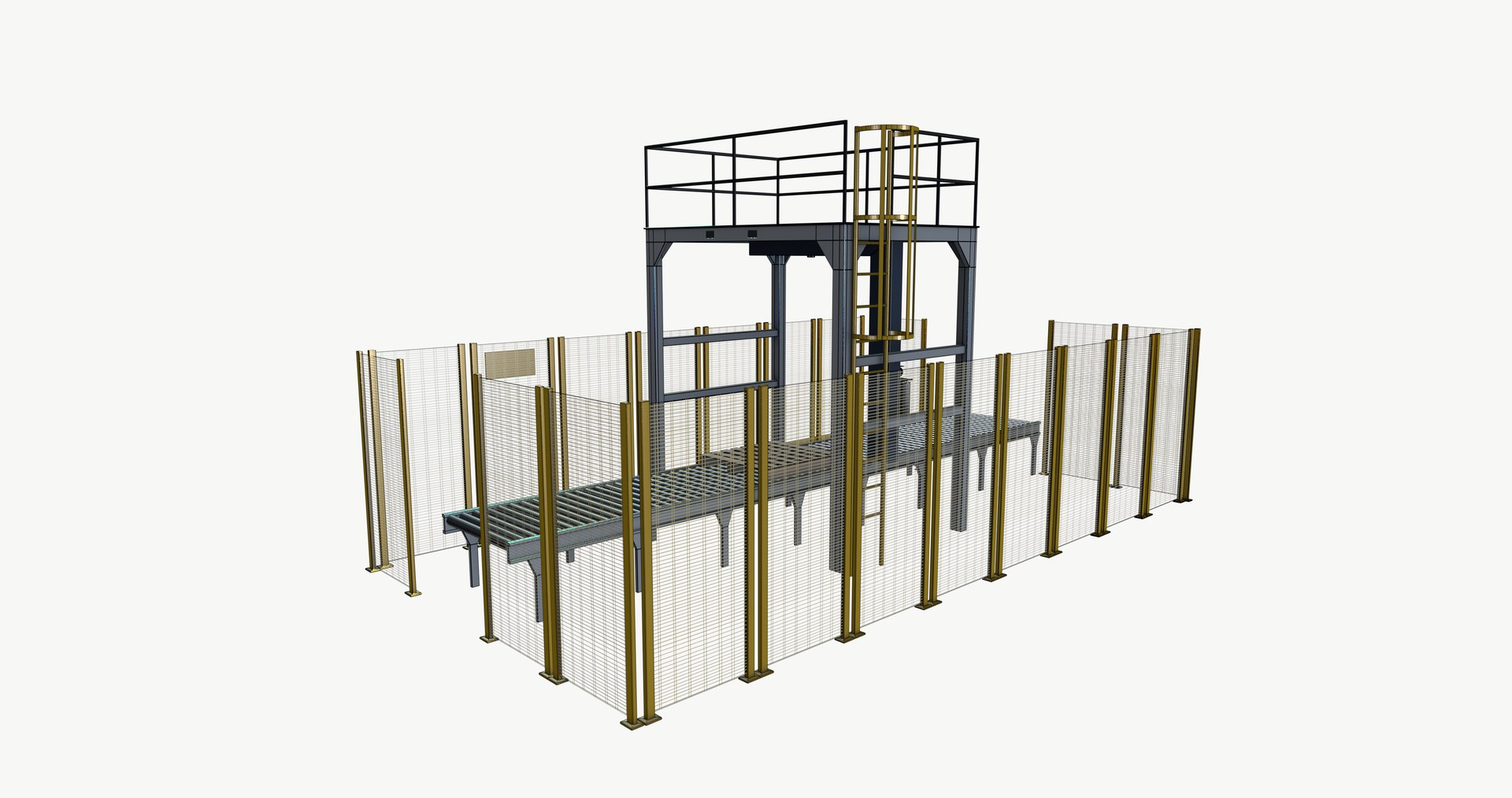 Wrapping Station 3D Model - TurboSquid 2255671