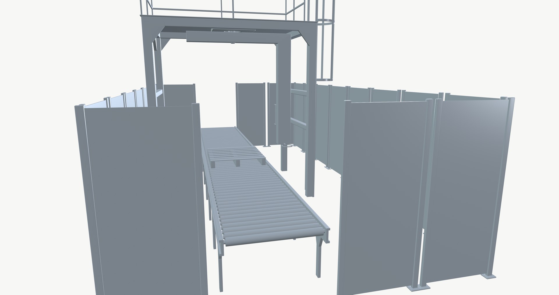 Wrapping Station 3D Model - TurboSquid 2255671