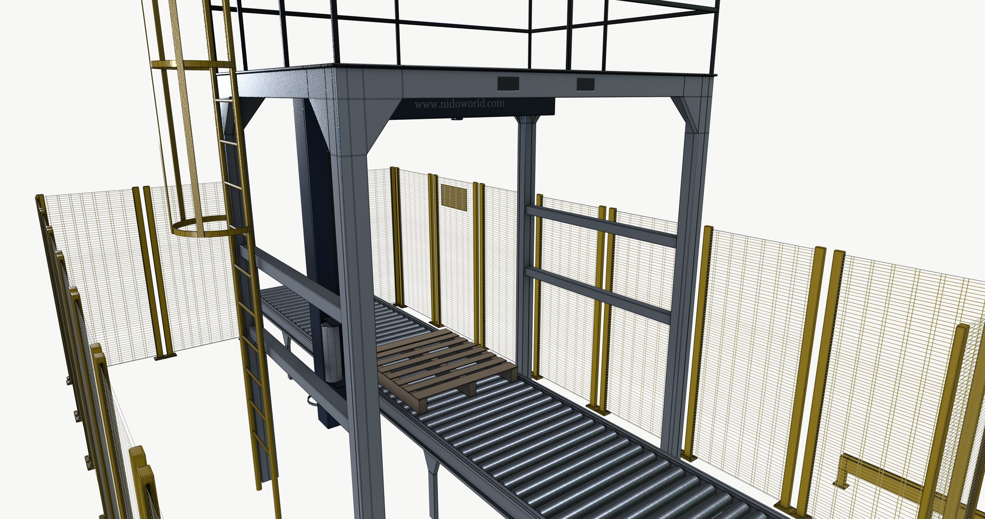 Wrapping Station 3D Model - TurboSquid 2255671