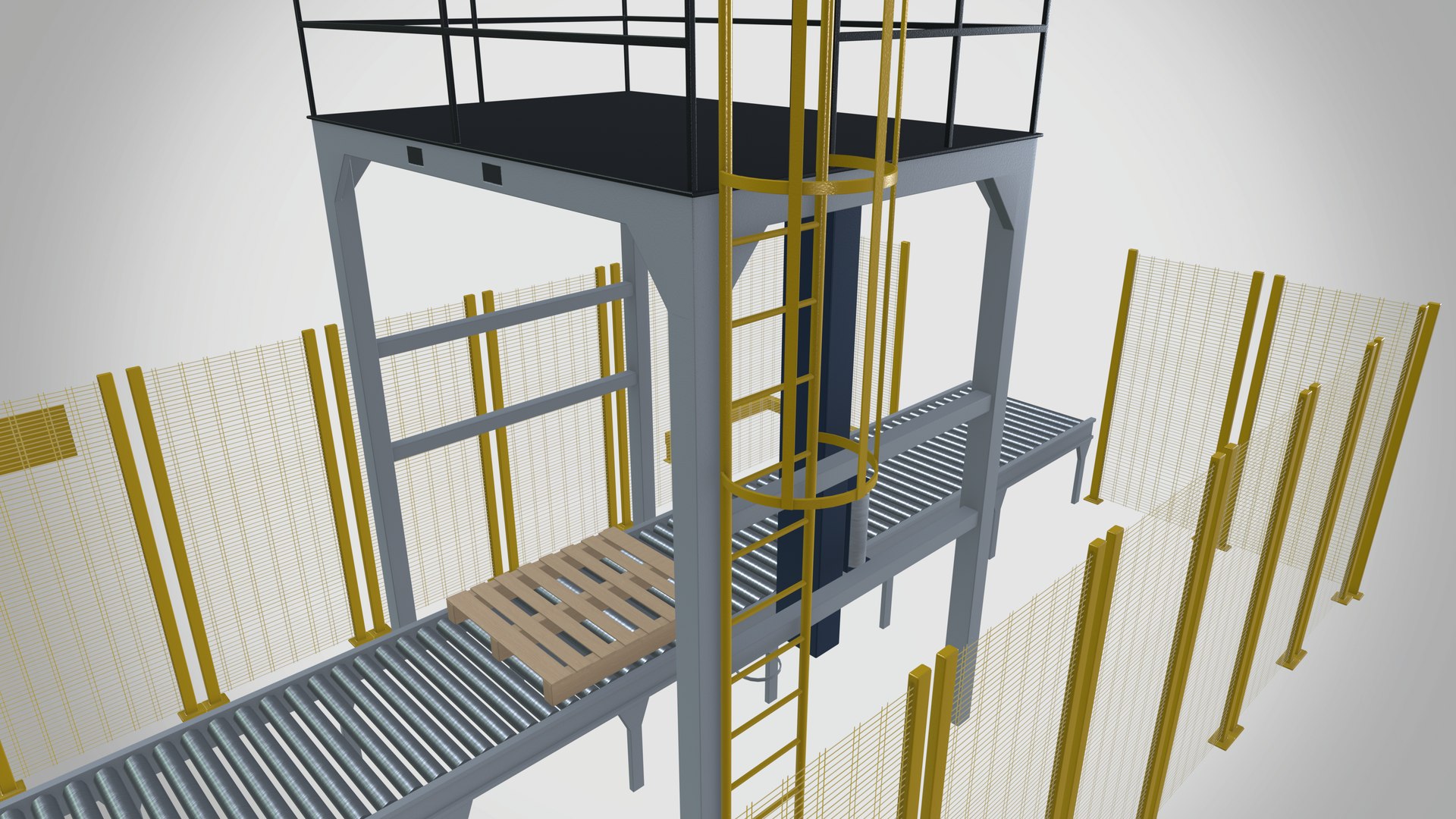 Wrapping Station 3D Model - TurboSquid 2255671