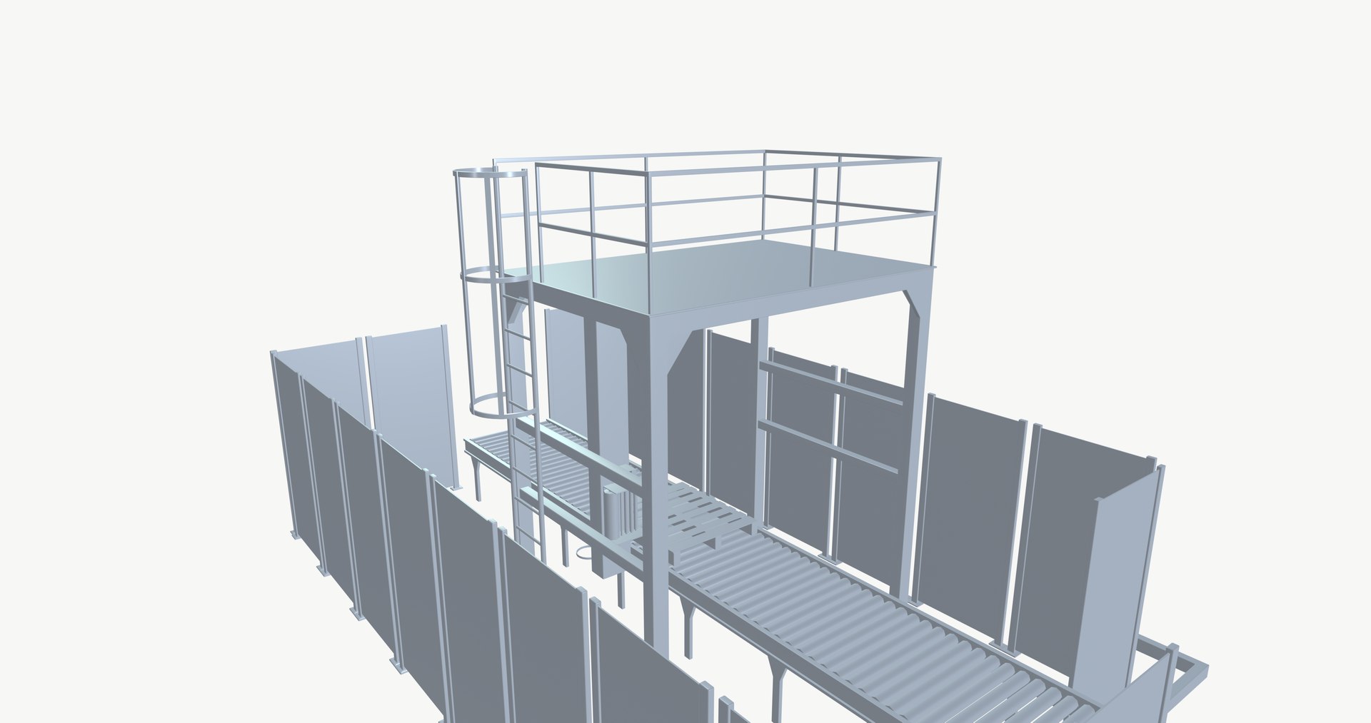 Wrapping Station 3D Model - TurboSquid 2255671