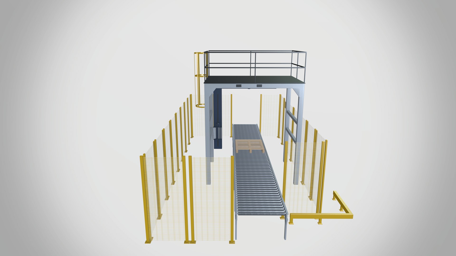 Wrapping Station 3D Model - TurboSquid 2255671