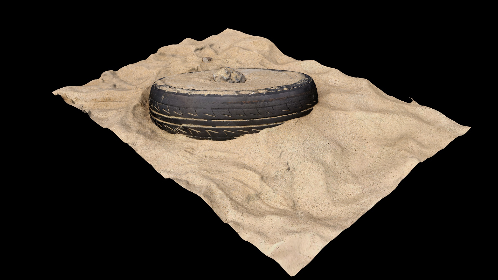 Ocean Beach Scan 032 3D Model - TurboSquid 2180564