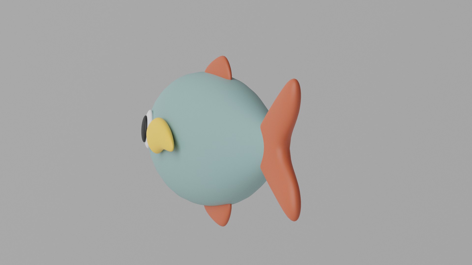 Cartoon Cute Fish 1 3D Model - TurboSquid 2177622