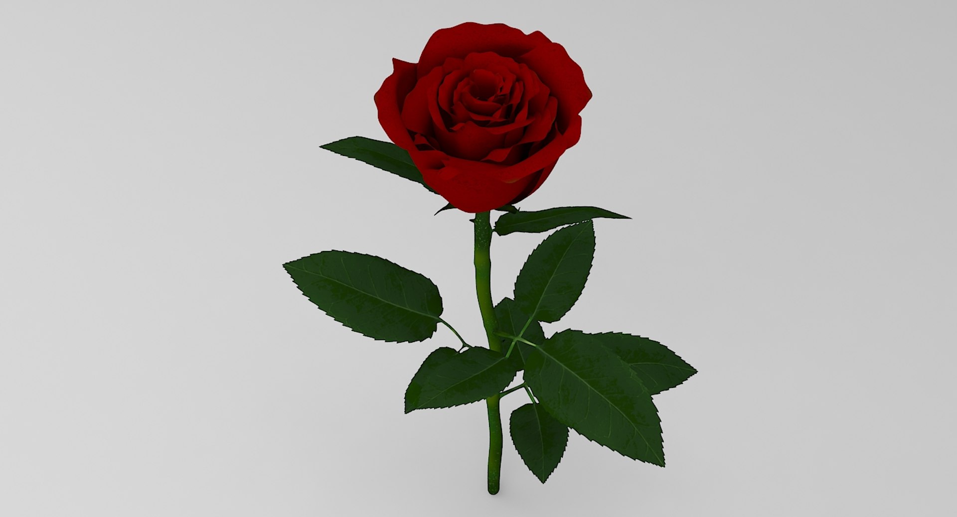 3D Rose Model - TurboSquid 1403778
