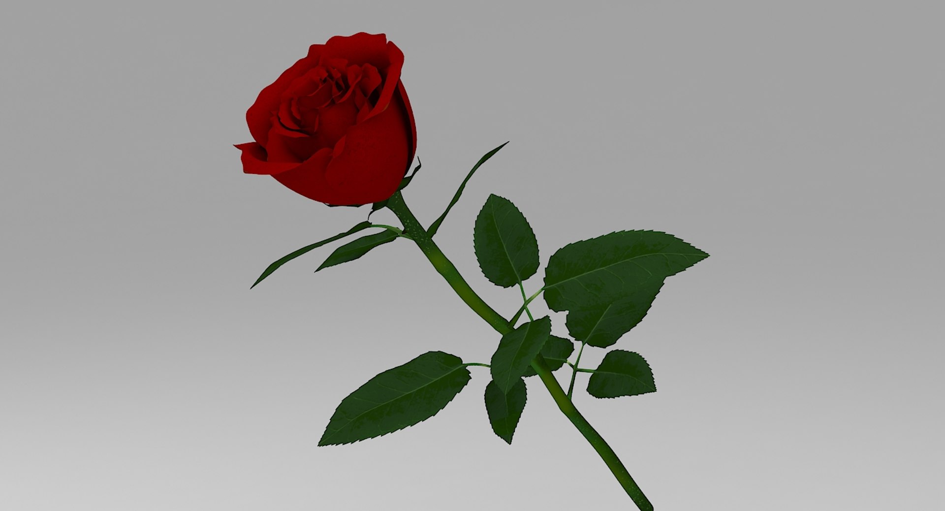3D Rose Model - TurboSquid 1403778
