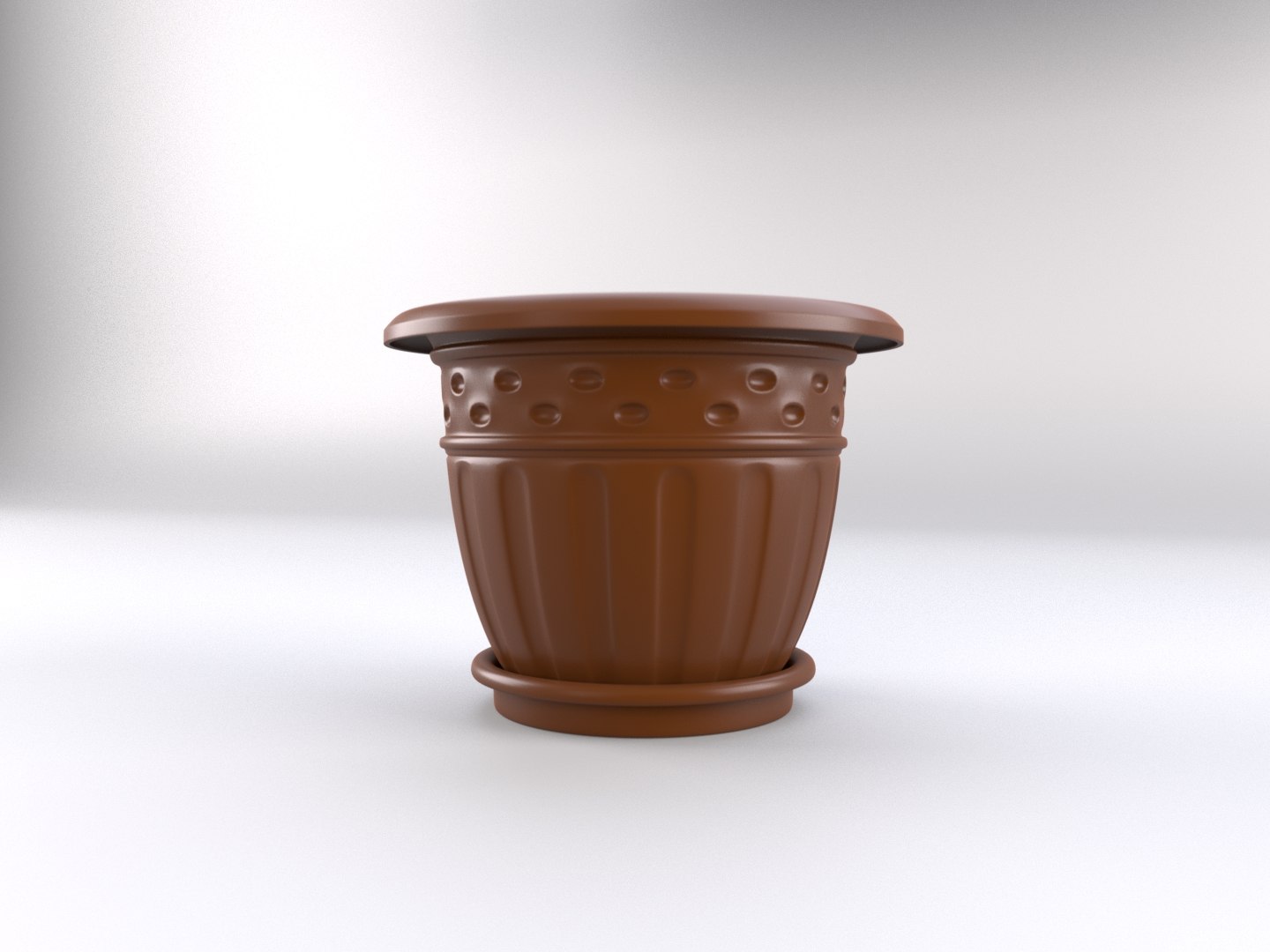 3d model flower pot