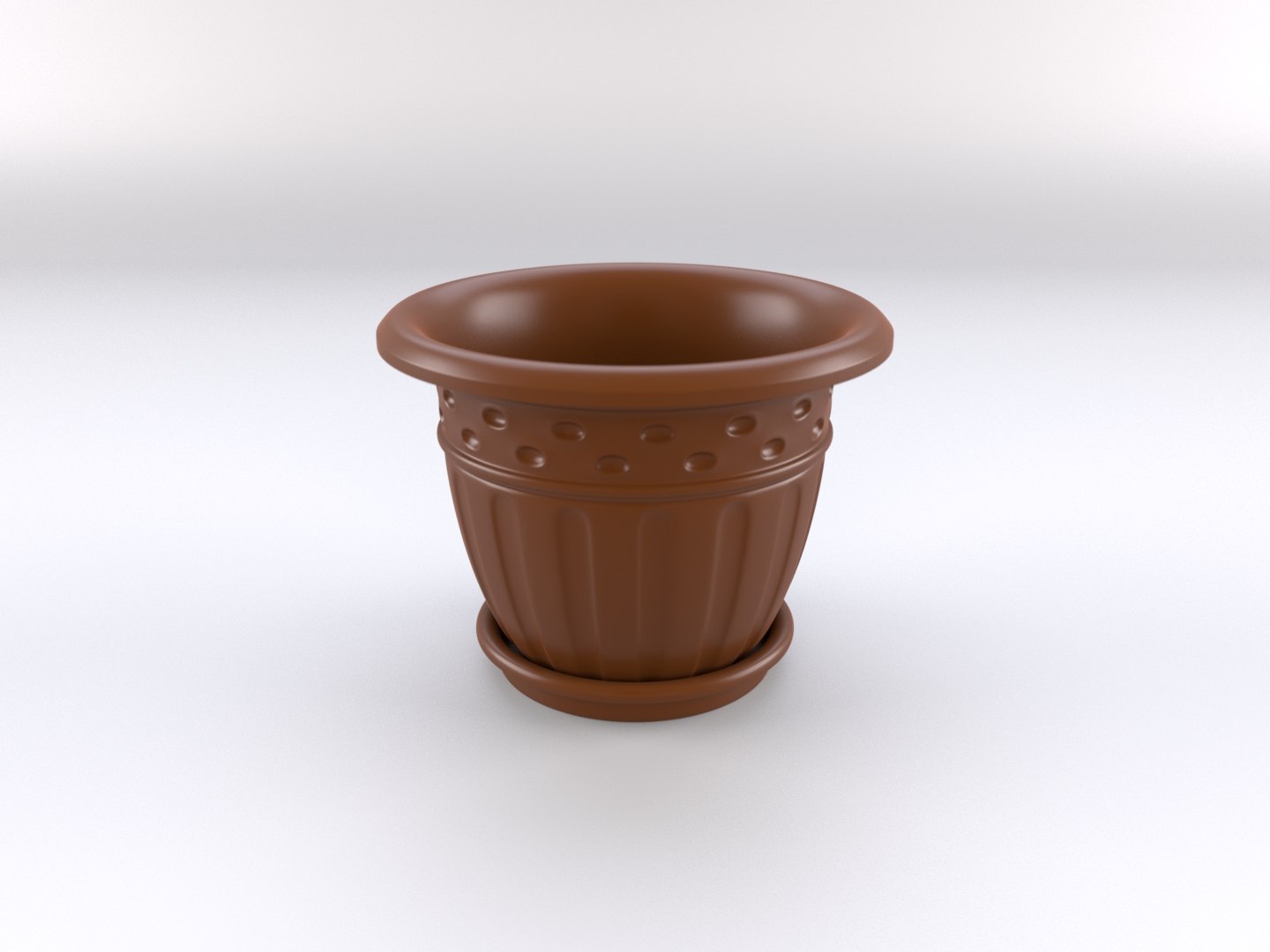 3d model flower pot