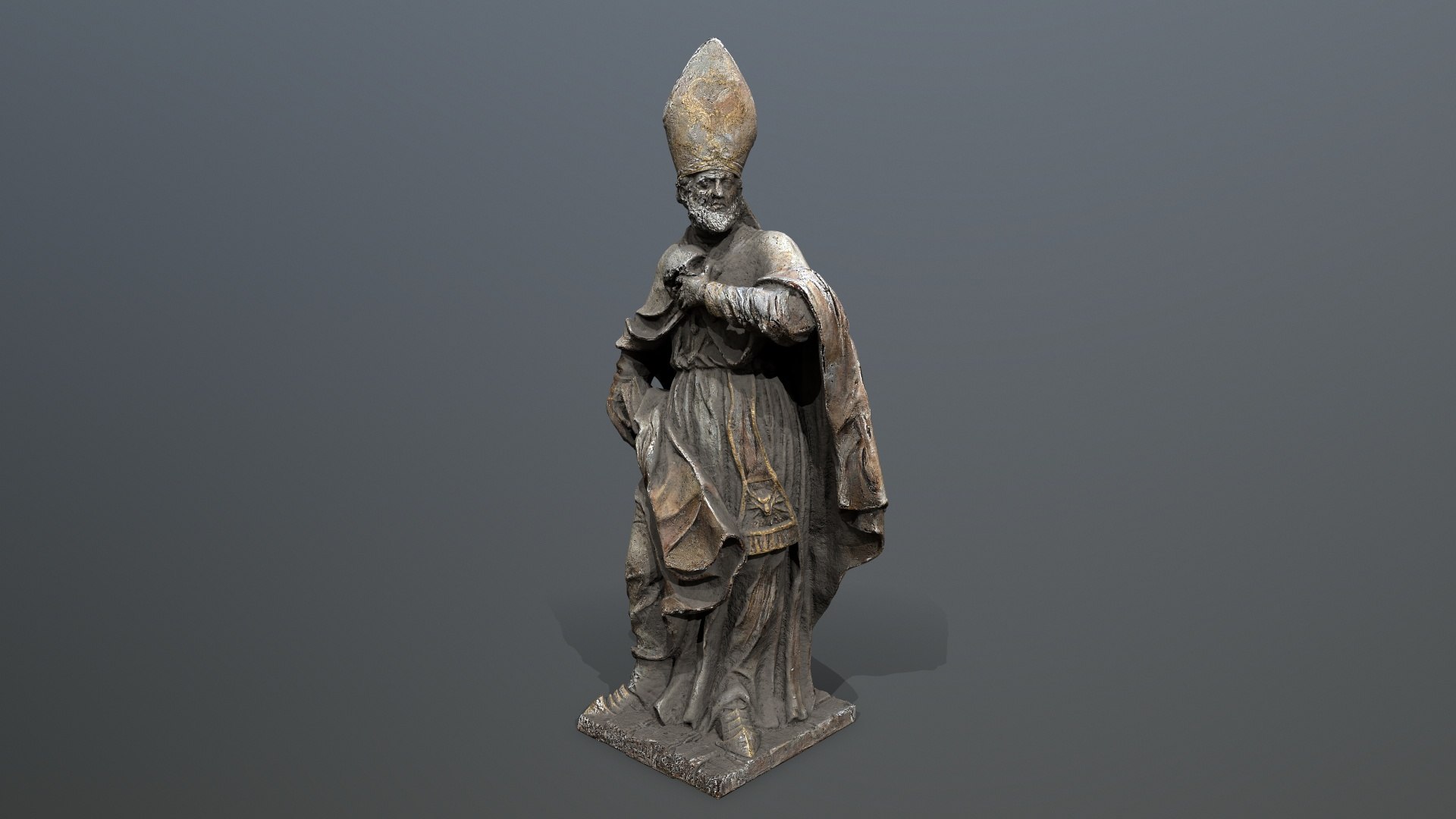 Man Statue 3D Model - TurboSquid 2358749