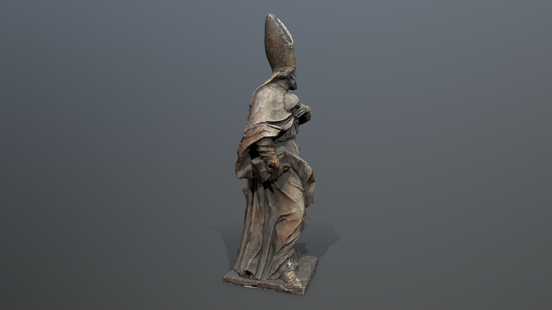 Man Statue 3D Model - TurboSquid 2358749