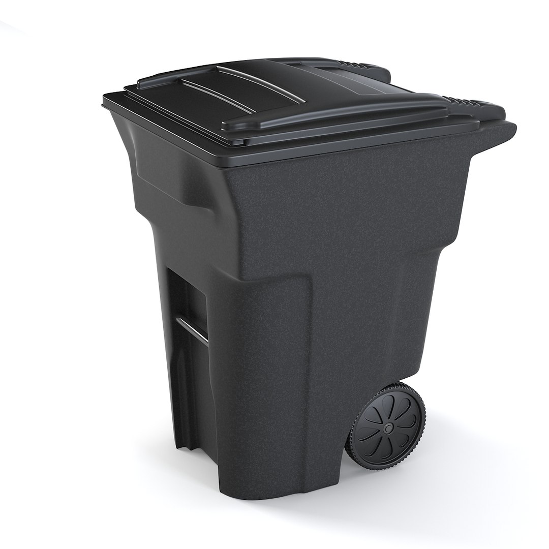Trash Bin 3d 3ds