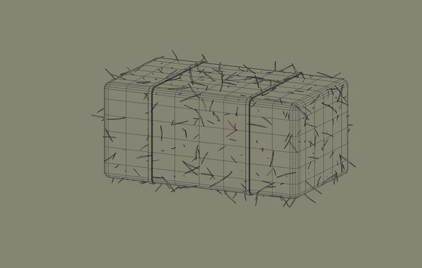 3D Hay Block model - TurboSquid 1757207