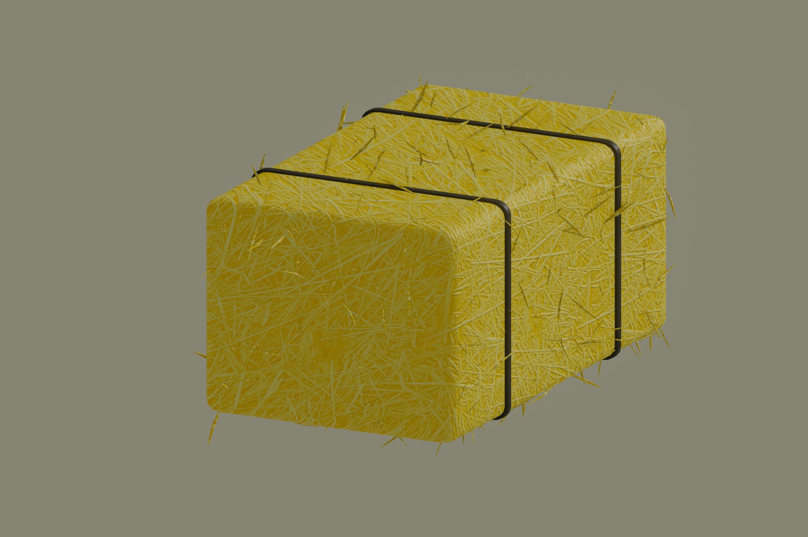 3D Hay Block Model - TurboSquid 1757207
