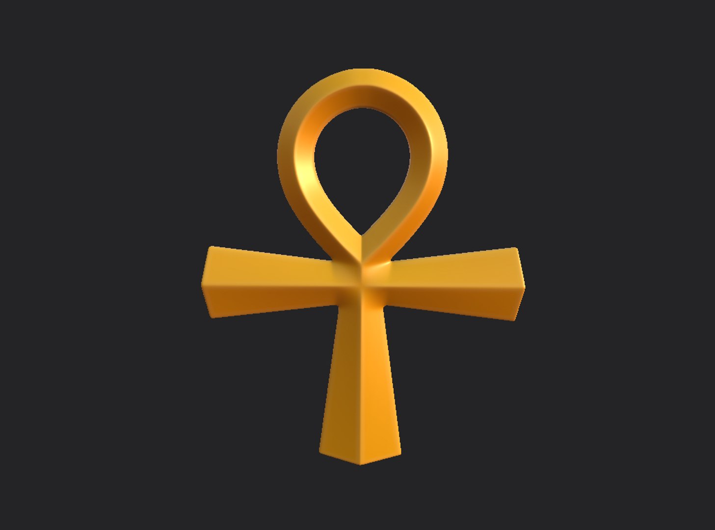 3D Egypt Cross - TurboSquid 1481337