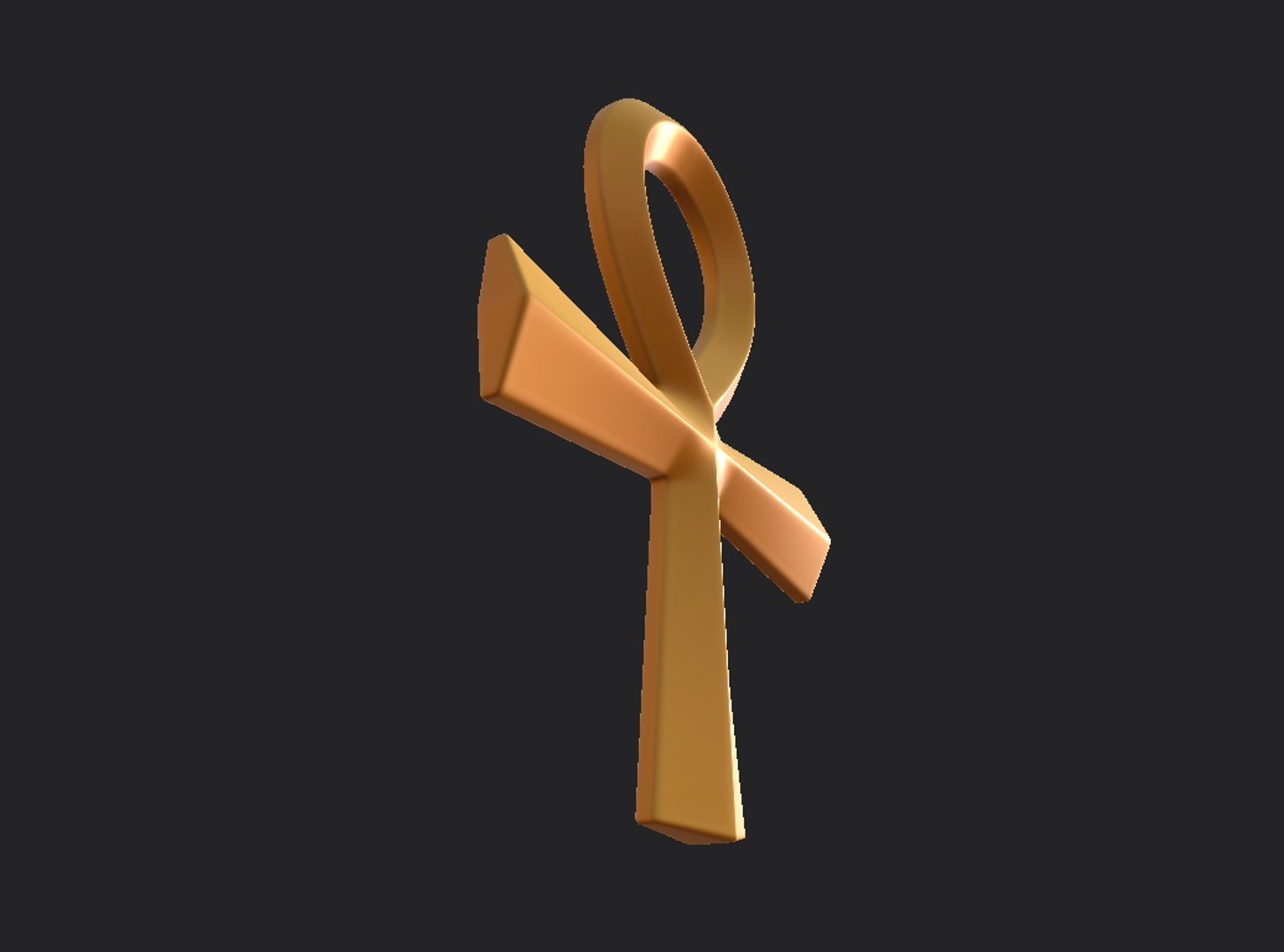 3D Egypt Cross - TurboSquid 1481337