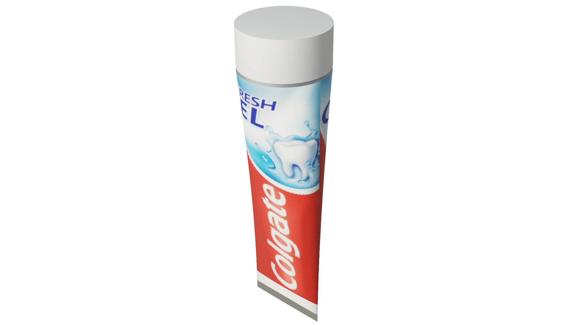 Toothpaste Tube Container 3D Model - TurboSquid 1810277