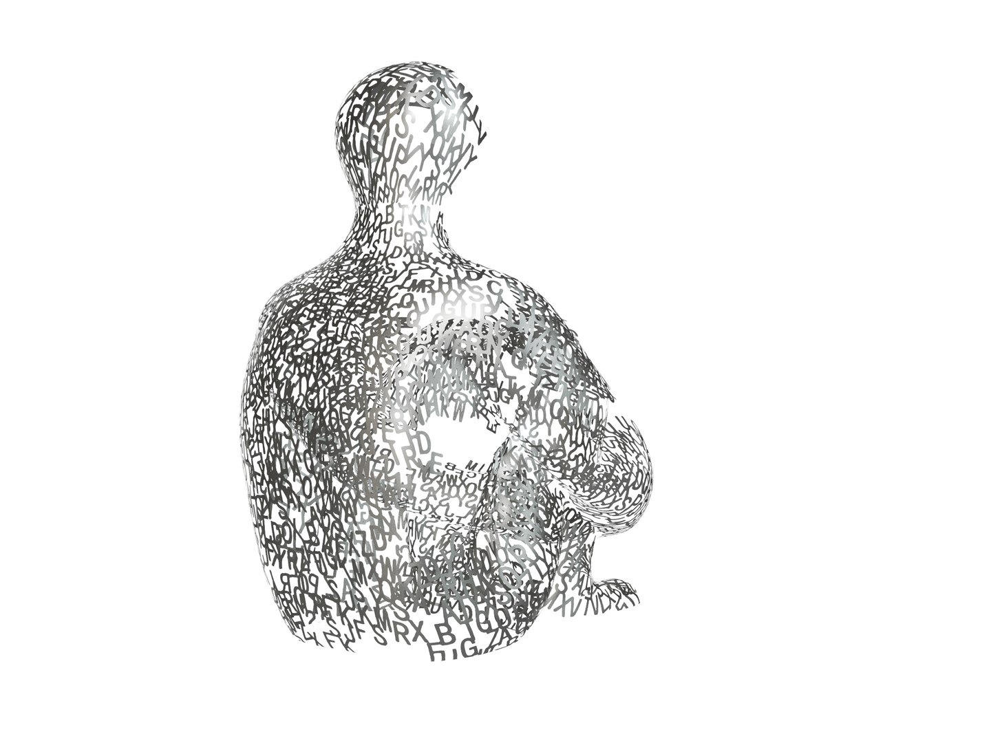 Human Wireframe Model - TurboSquid 2277076