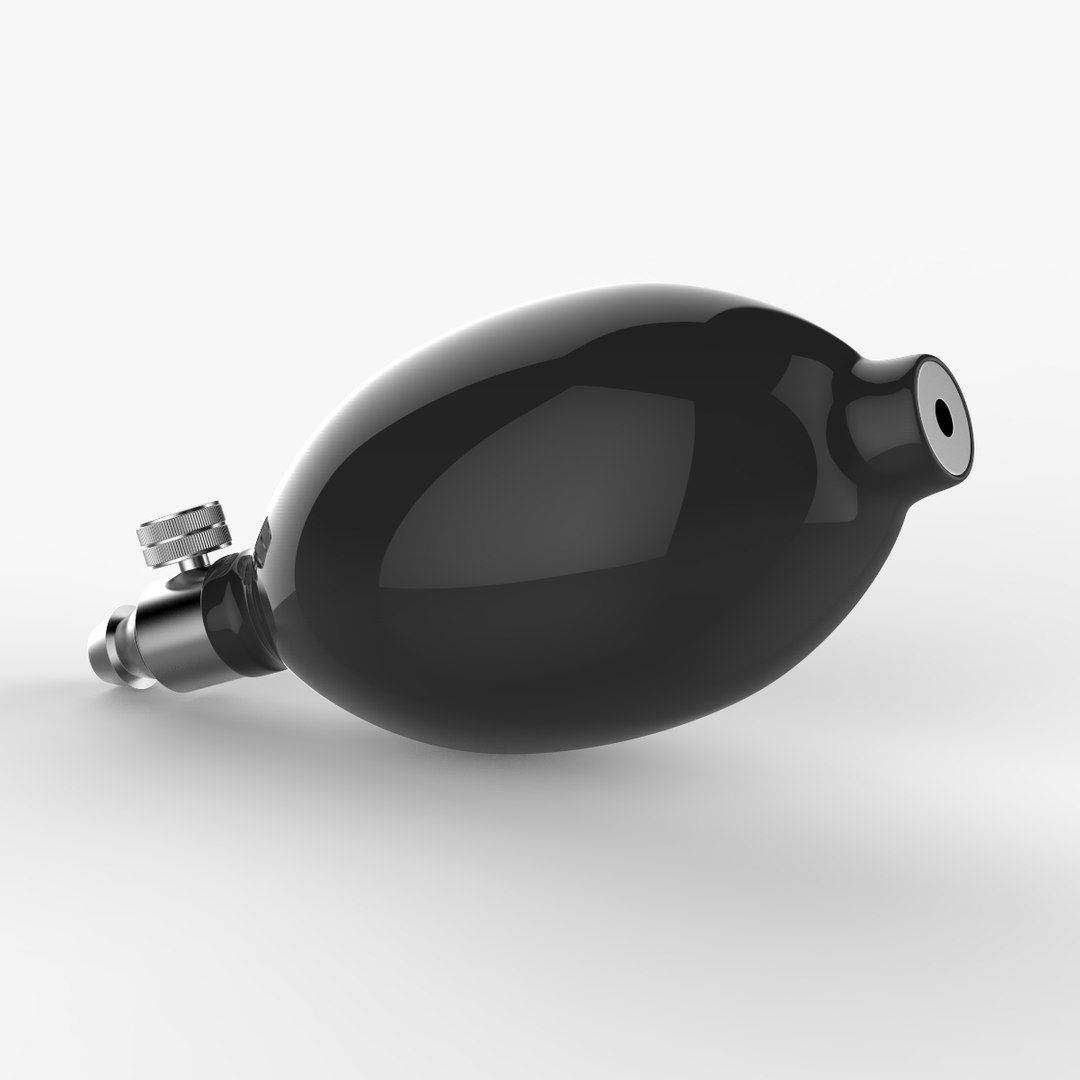 Inflation Blood Pressure Bulb 3D Model - TurboSquid 1178644