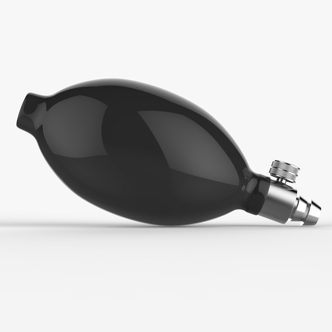 Inflation Blood Pressure Bulb 3D Model - TurboSquid 1178644