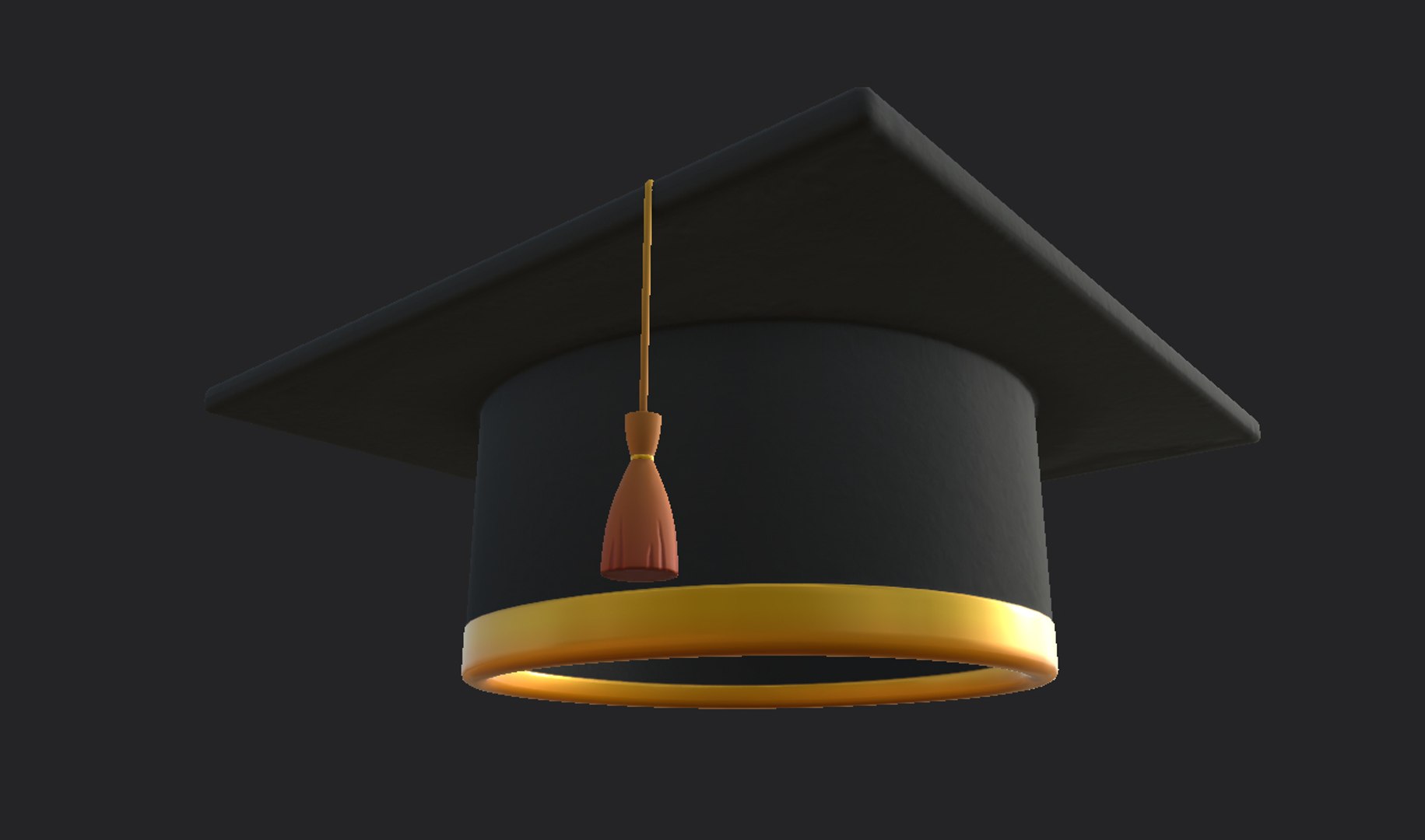 Graduation Cap 3D Model - TurboSquid 1400832