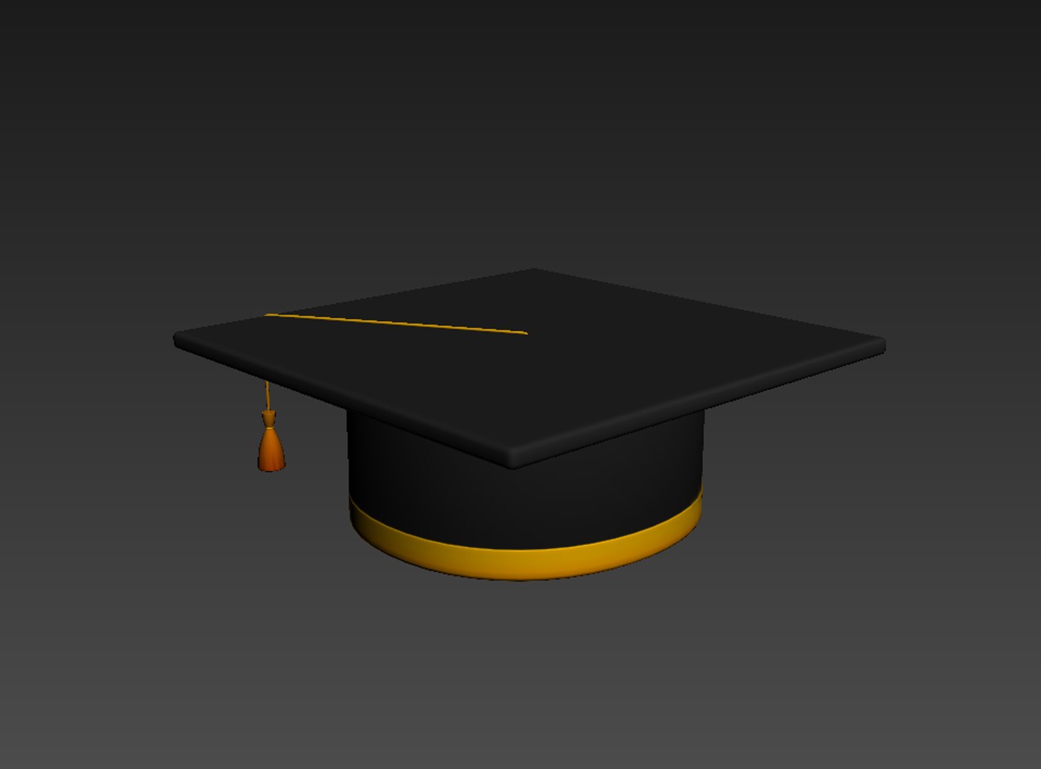 Graduation Cap 3D Model - TurboSquid 1400832