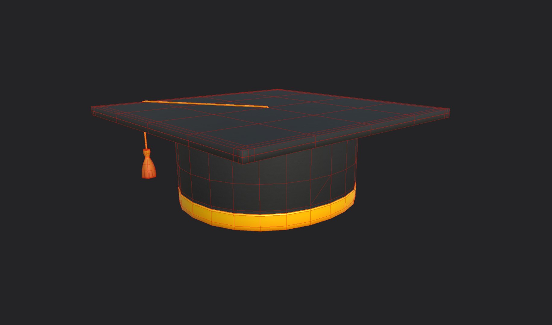 Graduation Cap 3D Model - TurboSquid 1400832