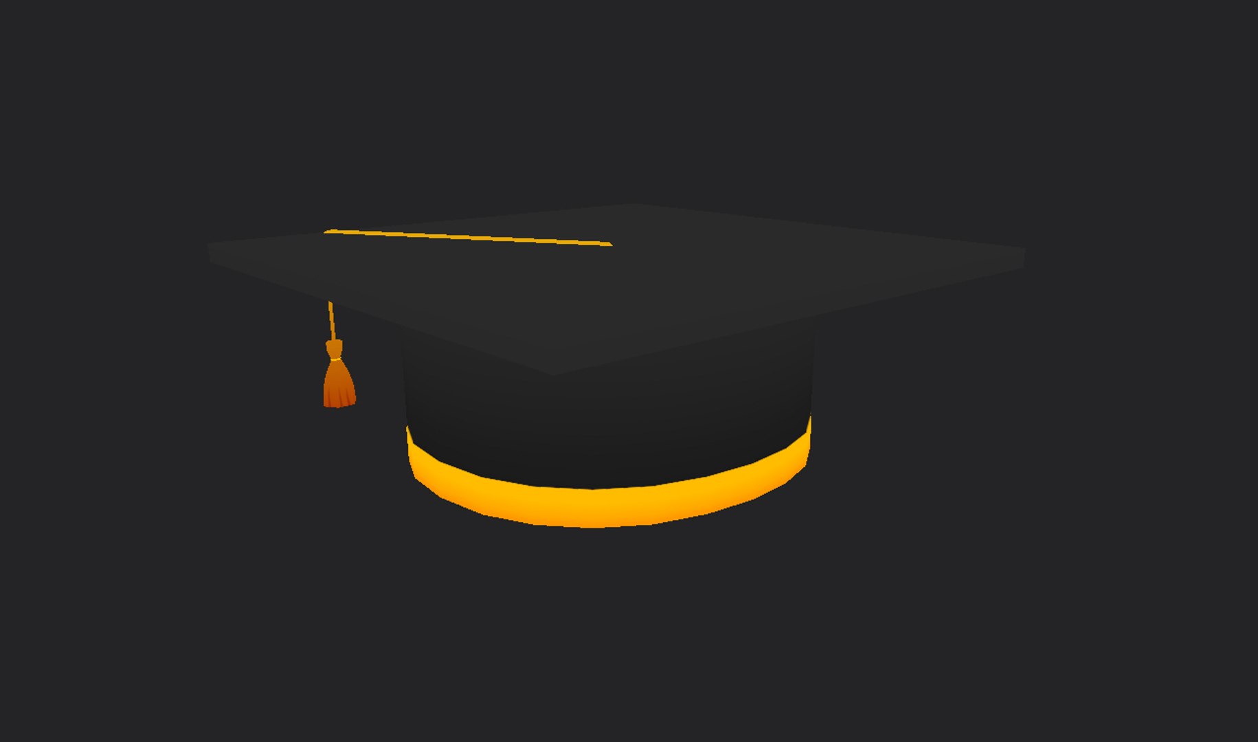 Graduation Cap 3D Model - TurboSquid 1400832