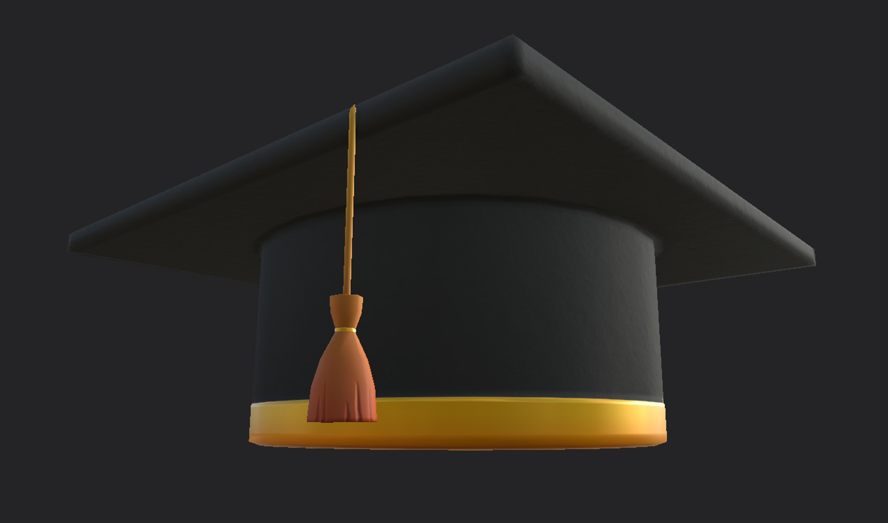 Graduation Cap 3D Model - TurboSquid 1400832