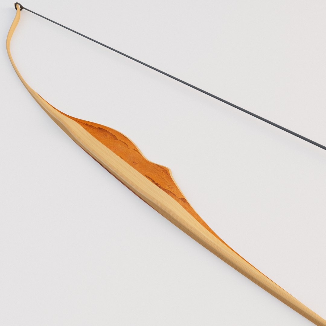 Longbow Weapon 3d Model