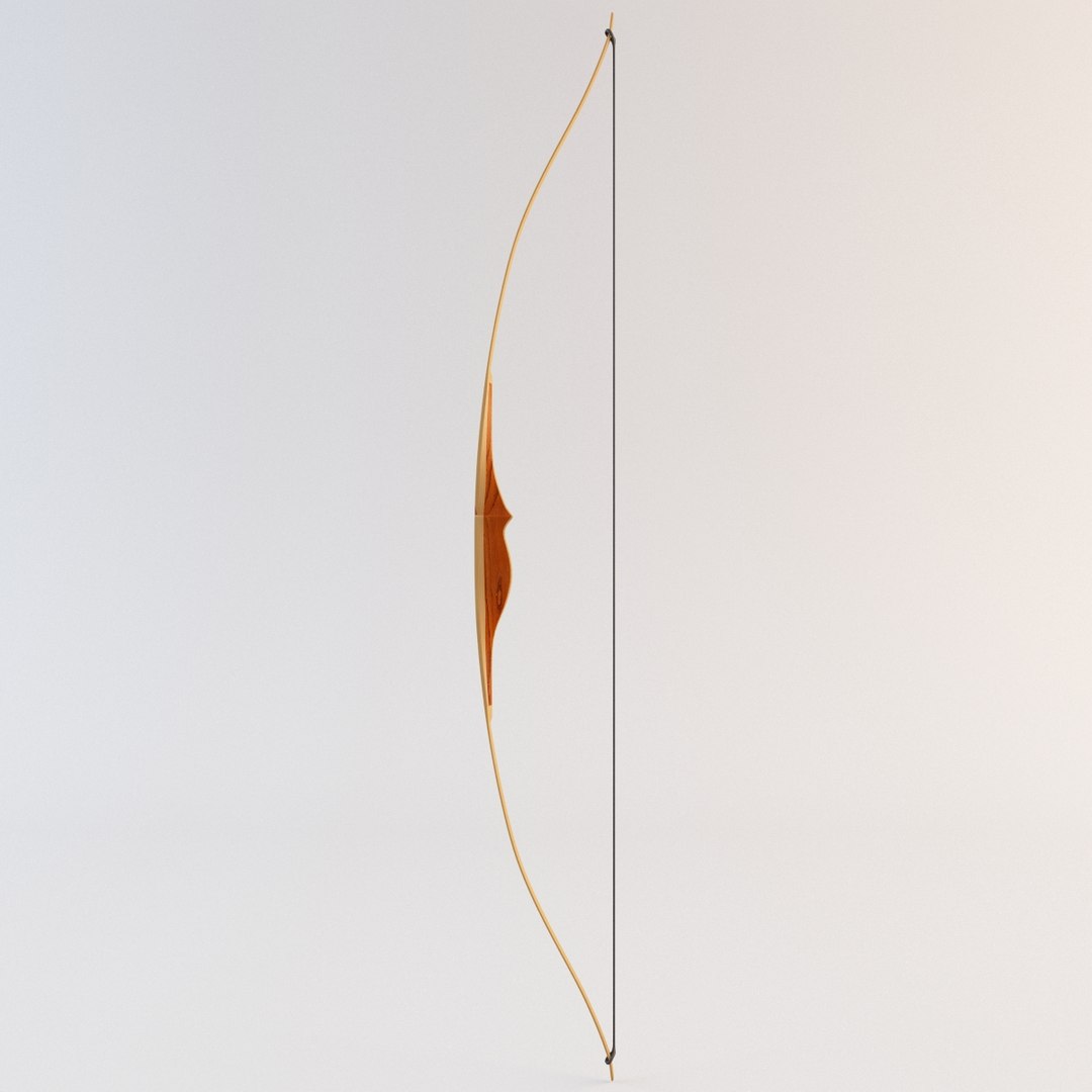 Longbow Weapon 3d Model