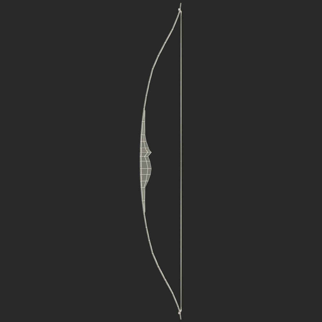 Longbow Weapon 3d Model