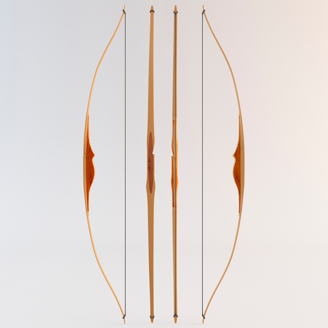 Longbow Weapon 3d Model