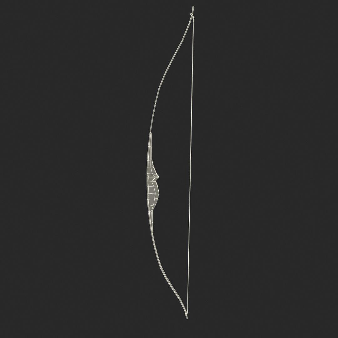 Longbow Weapon 3d Model