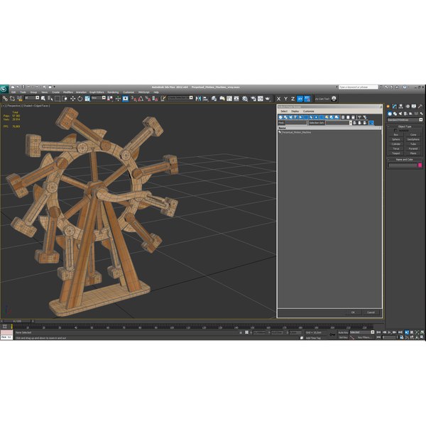 3d model perpetual motion machine