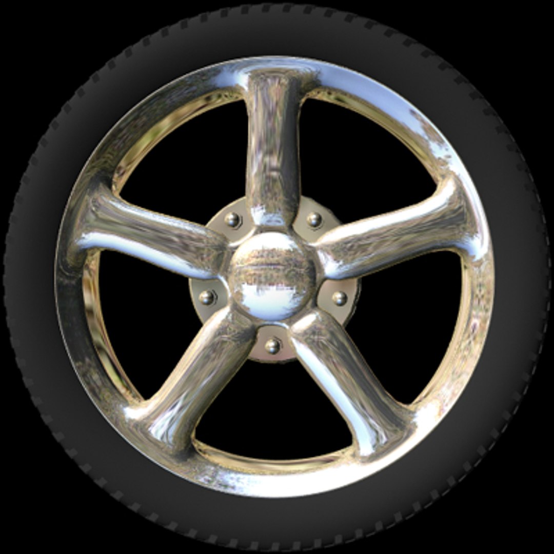 Mag Wheel 3d Model