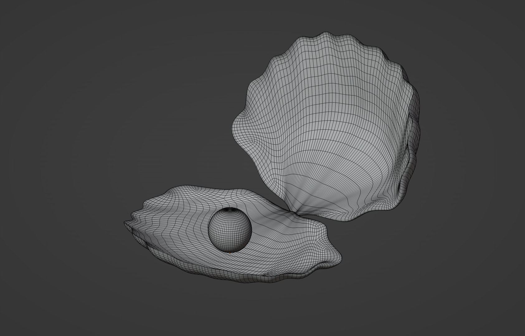 Oyster Clam 3D model - TurboSquid 2045008